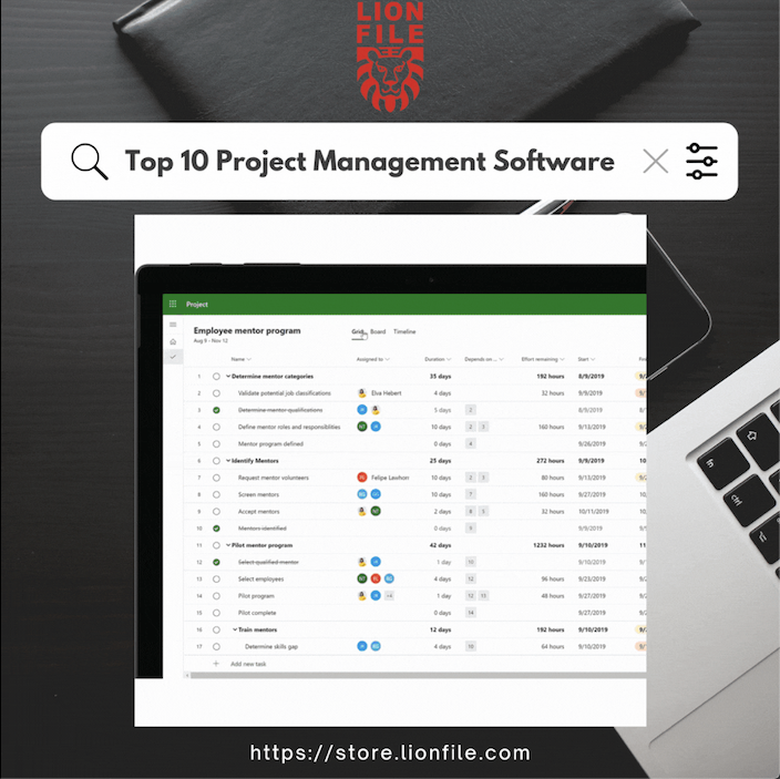 Top 10 Project Management Software