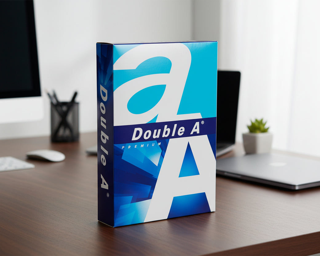 Double A Premium A4 Photocopy Paper 80GSM (500'S) - 5 reams/ BOX