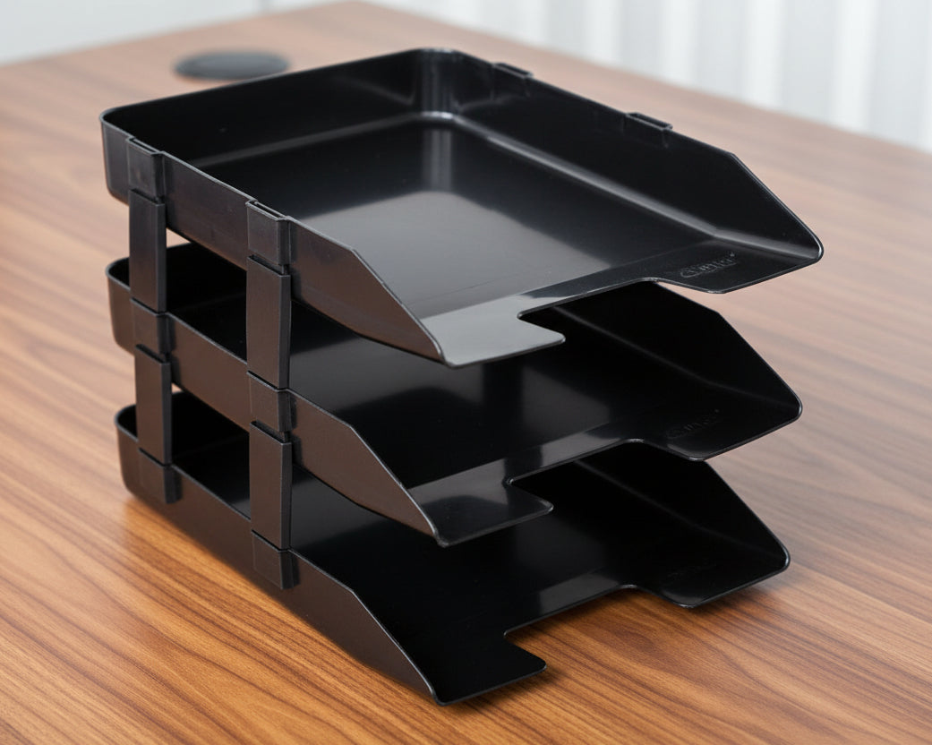 Astar DC300 3 Tier Plastic Tray A4