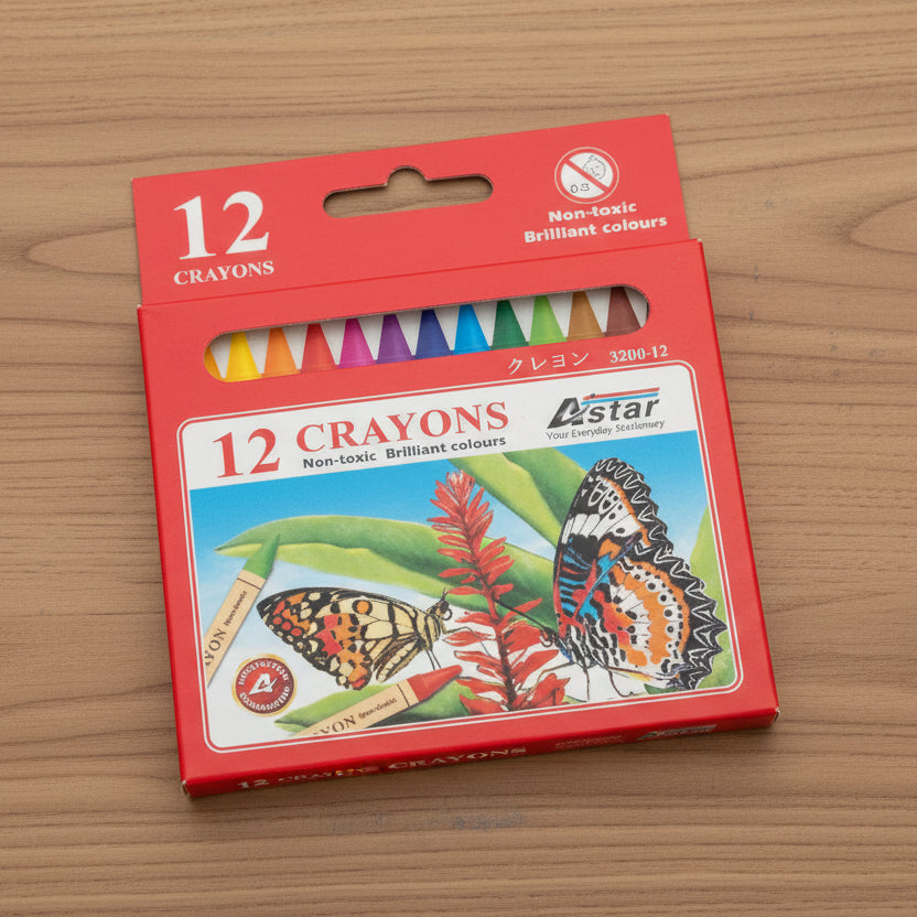 Astar 3200-12 Crayons 12 Colour