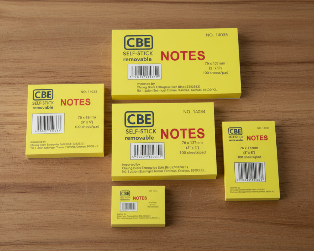 CBE Self Stick Notepad
