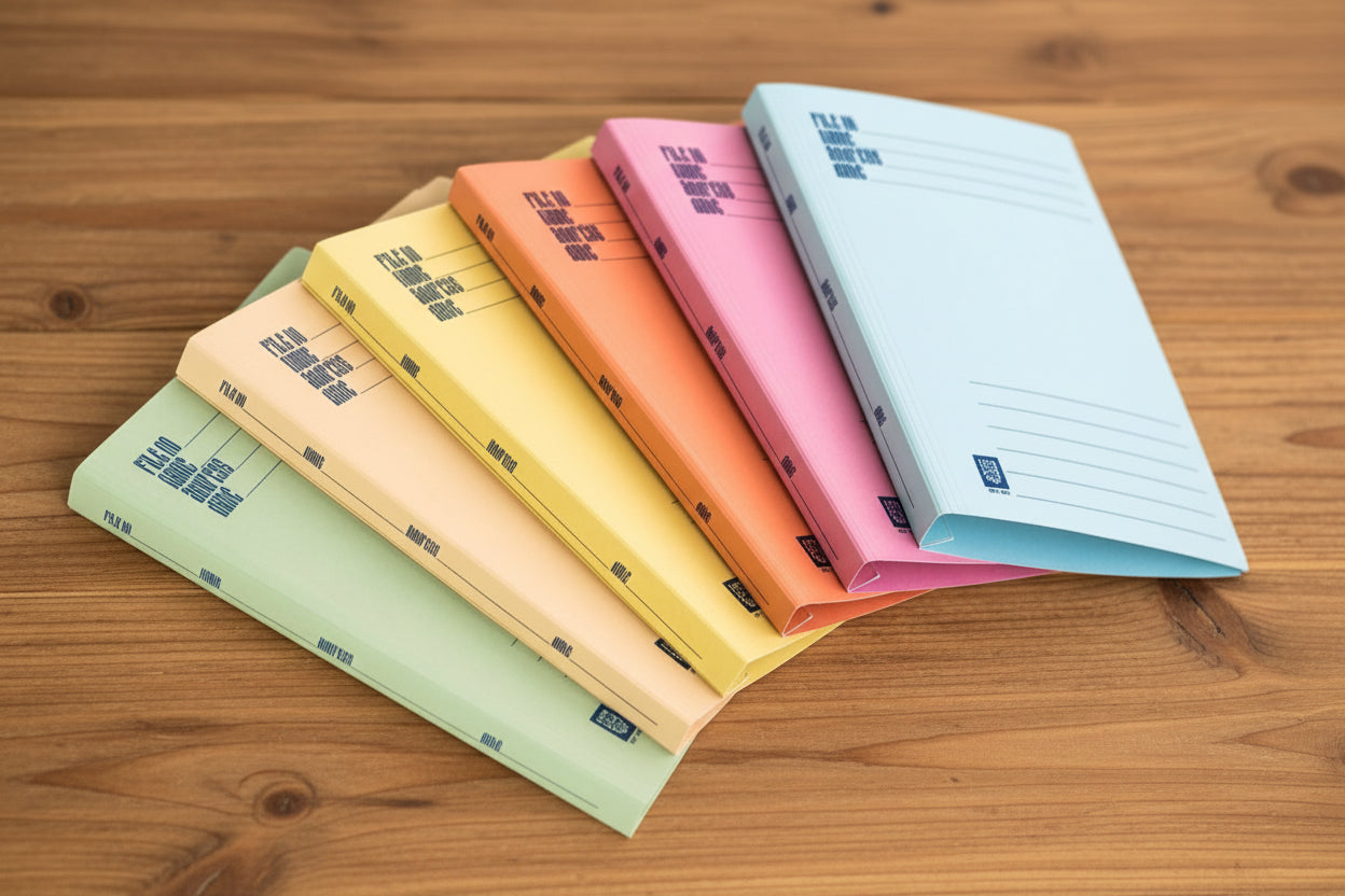 Lion File Premium (400gsm) Manila Files with Spring Mech with Plastic